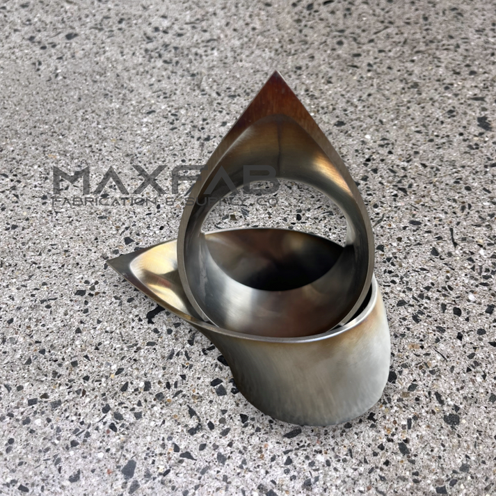 Teardrop Exhaust Tips – Maxfab - Fabrication & Supply Co.