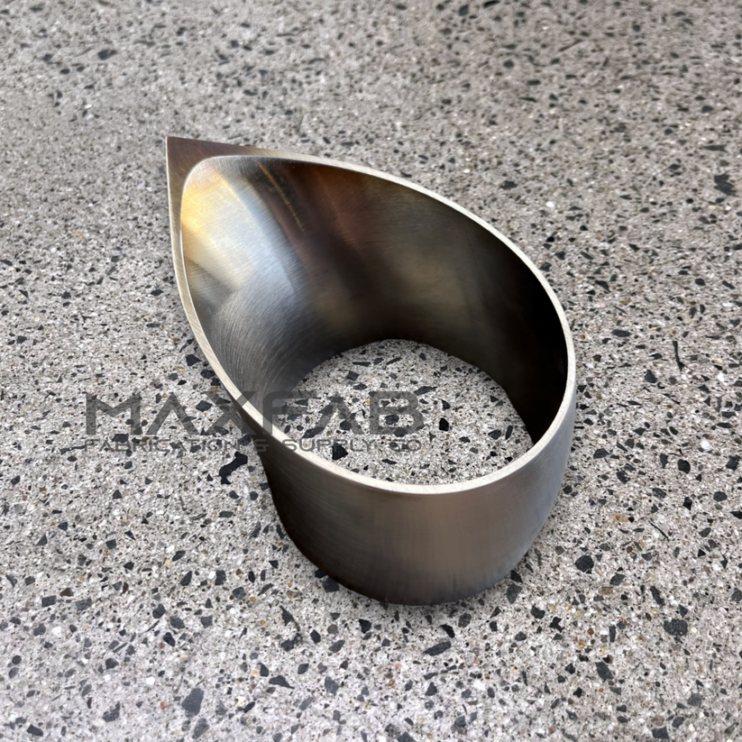 Teardrop Exhaust Tips – Maxfab - Fabrication & Supply Co.