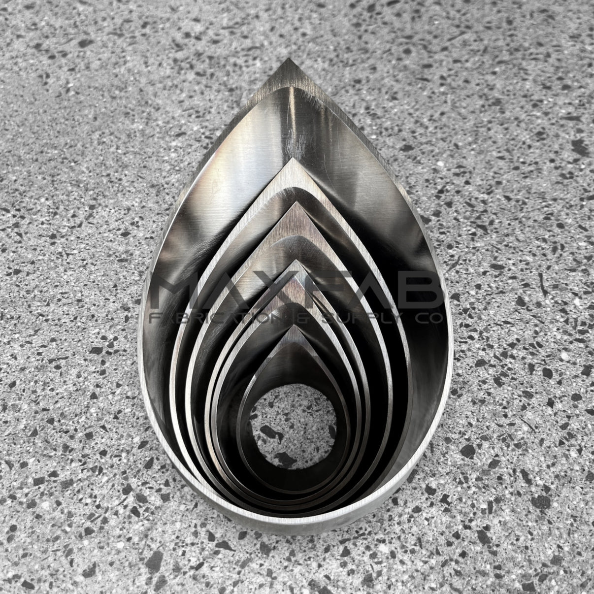 Teardrop Exhaust Tips – Maxfab - Fabrication & Supply Co.